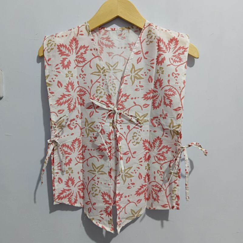 Jual Vest outer rompi batik | Shopee Indonesia