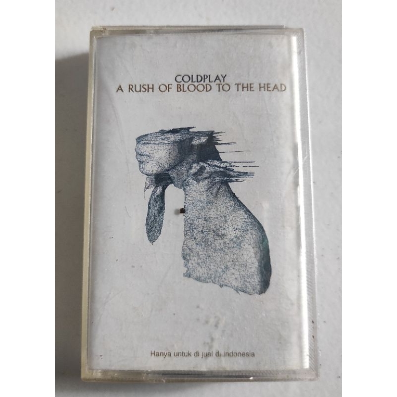 Jual kaset pita COLDPLAY "a rush of blood to the head" | Shopee Indonesia