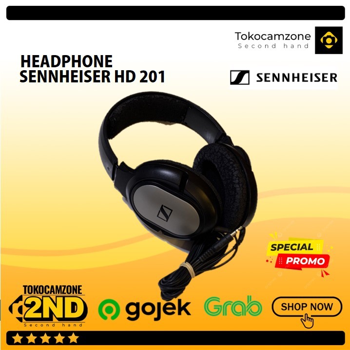 Jual Headphone Sennheiser HD 201 | Shopee Indonesia