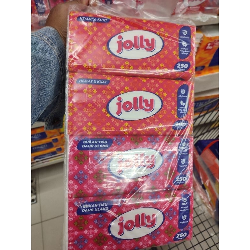Jual 4 pcs tissu jolly 250 gr 2 ply | Shopee Indonesia
