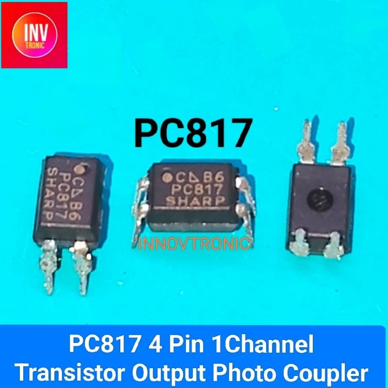 Jual PC817 PC 817 DIP 4Pin 1 Channel Transistor Output Sharp Photo Coupler Optocoupler | Shopee ...