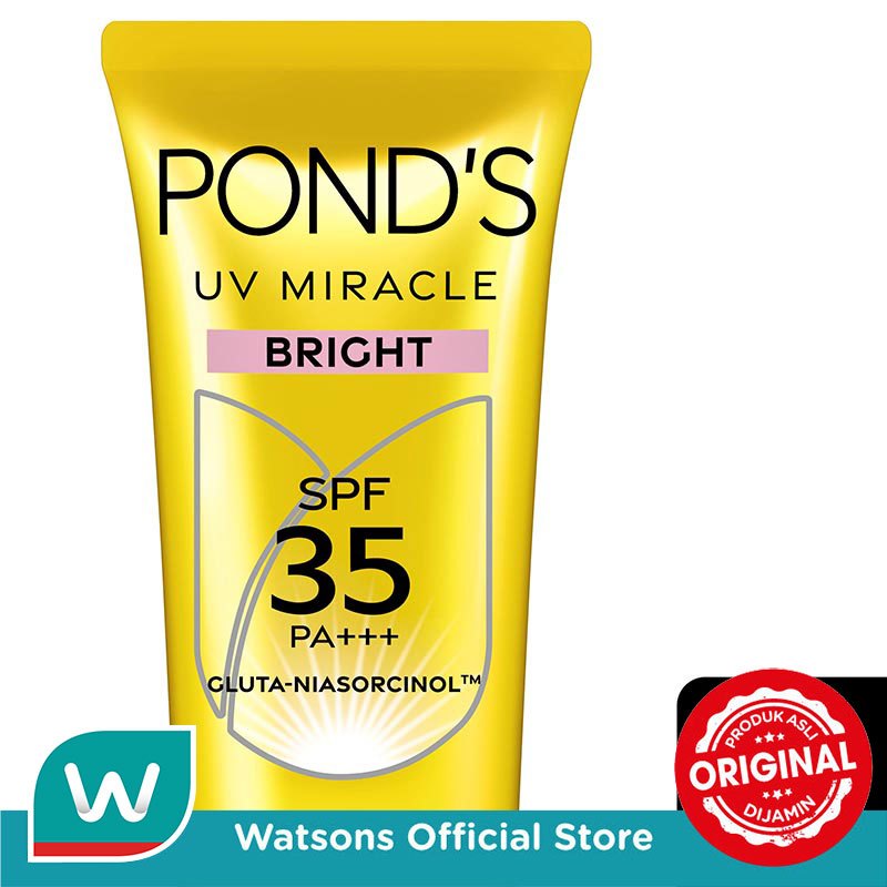 Jual Ponds UV Miracle Bright SPF35 25g | Shopee Indonesia
