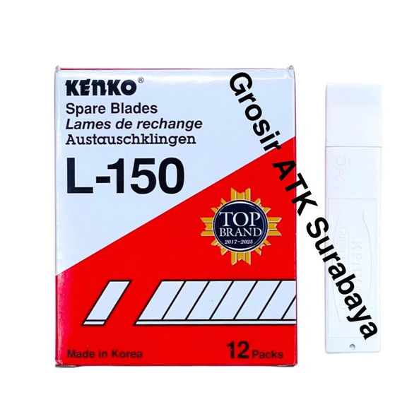 Jual ( DAPAT 1 TUBE ) ISI CUTTER KENKO L-150 / Refill Pisau Cutter ...