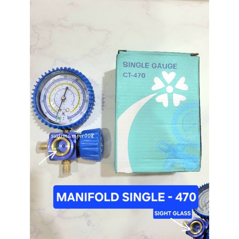 Jual Manifold Single sight glass CT470 - kingelectronicmedan | Shopee Indonesia