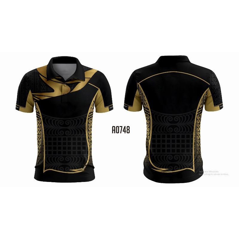 Jual Kaos Jersey Custom Kerah Polo Wangky, Formal & Casual. Jersey Dry ...