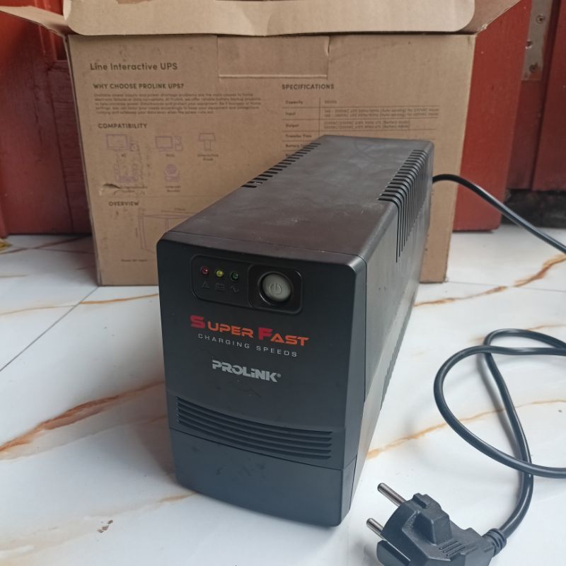 Jual UPS PROLINK PRO700SFC 650VA | Shopee Indonesia