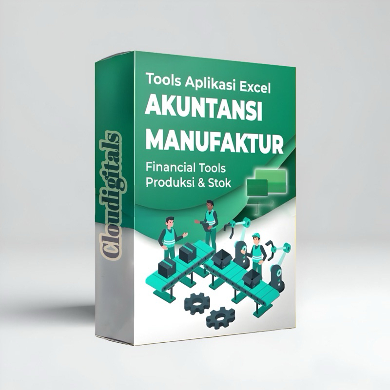 Jual TOOLS AKUNTANSI MANUFAKTUR - Aplikasi Laporan Keuangan Excel Otomatis Manufaktur Program ...