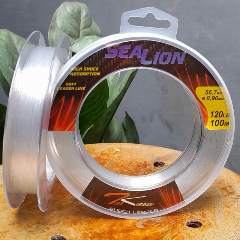 Jual Senar Pancing Kamikaze Sealion Shock Leader 100 meter | Shopee ...