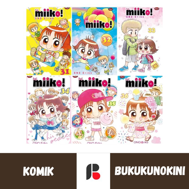Jual (Original, Segel) Komik Hai Miiko! Vol 1 2 3 4 5 6 7 8 9 10 11 12 ...