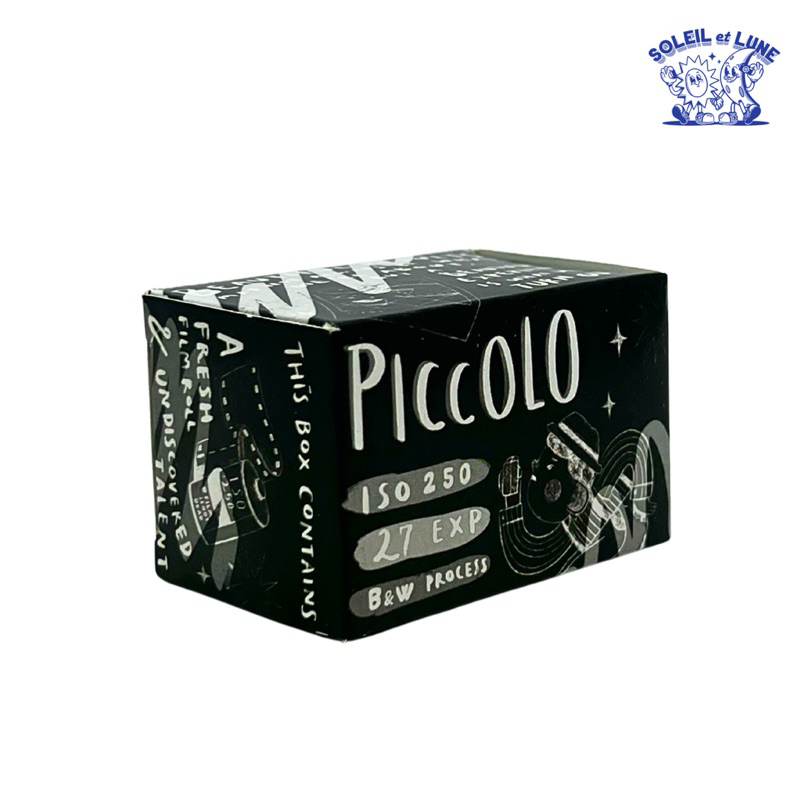 Jual Piccolo B&W 250 - Roll Film 35mm, B&W, ISO 250, 27exp | Shopee ...