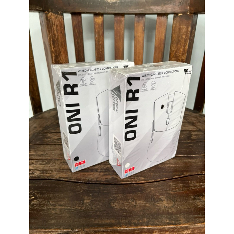 Jual Mouse Ergonomic Gaming Vortex Oni R1 - BNIB Segel - Black dan ...