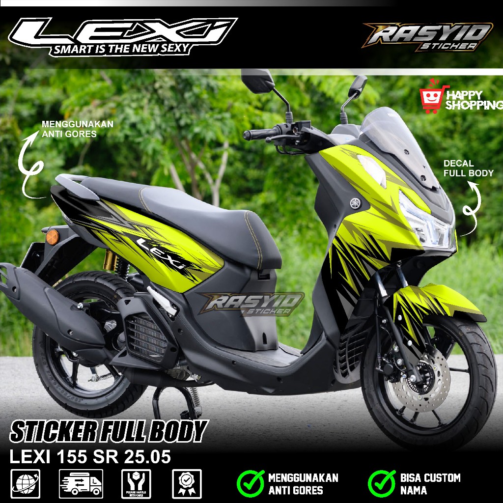 Jual COD Decal Sticker Full body Yamaha Lexi 155 2024 2025 Sticker Full ...