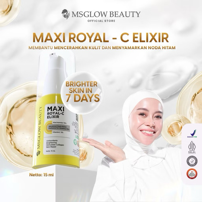 Jual MS GLOW - MAXI ROYAL C ELIXIR | Shopee Indonesia