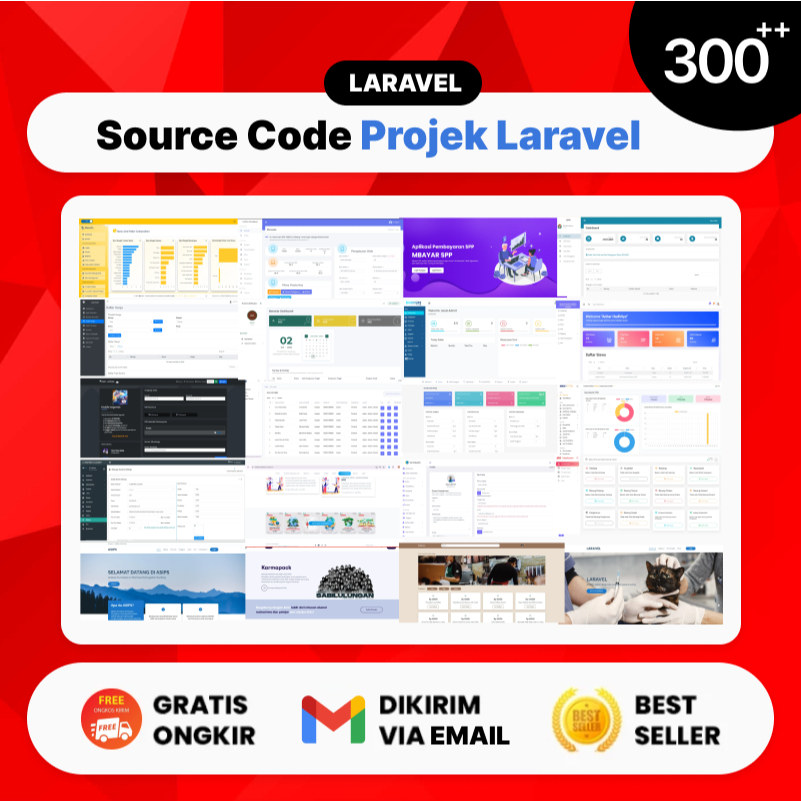 Jual 300 Source Code Laravel Projek/Aplikasi Website | Shopee Indonesia