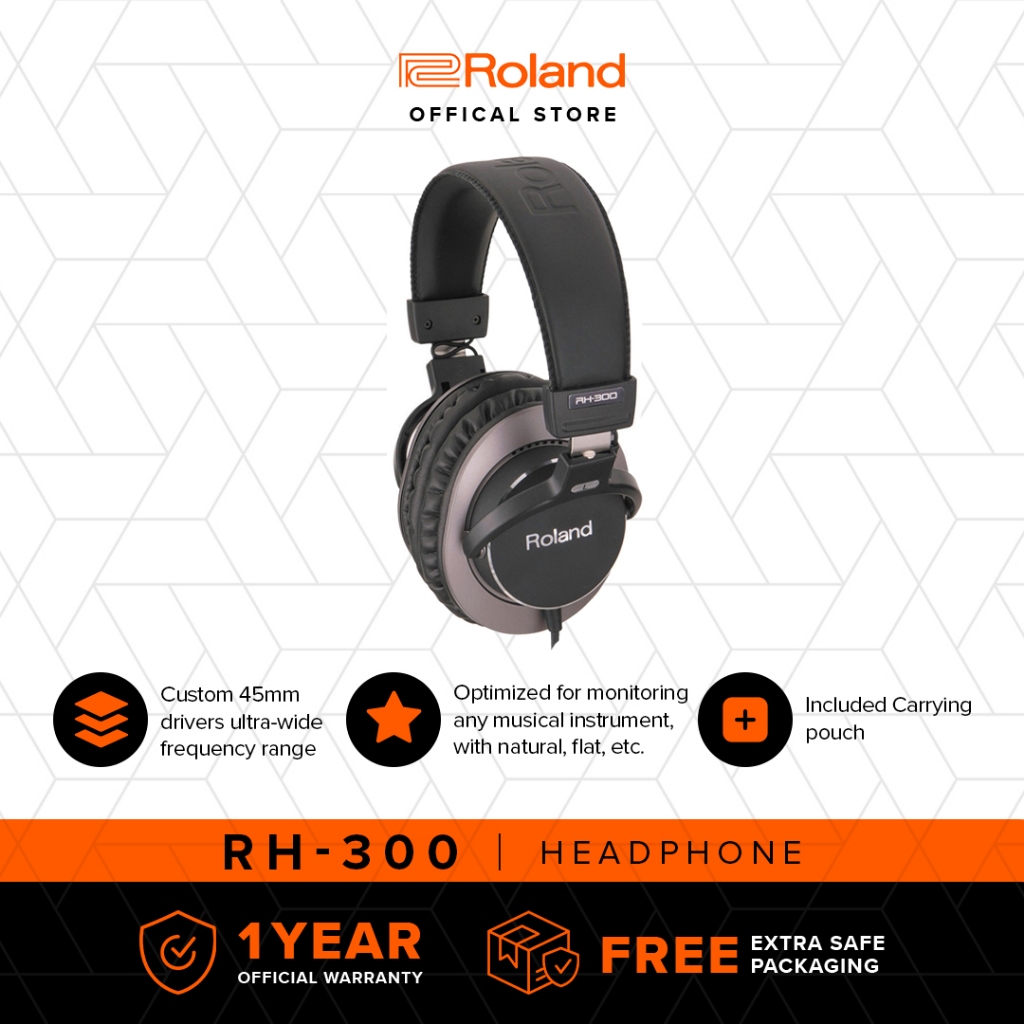 Jual Roland RH-300 Monitor Headphones | Shopee Indonesia