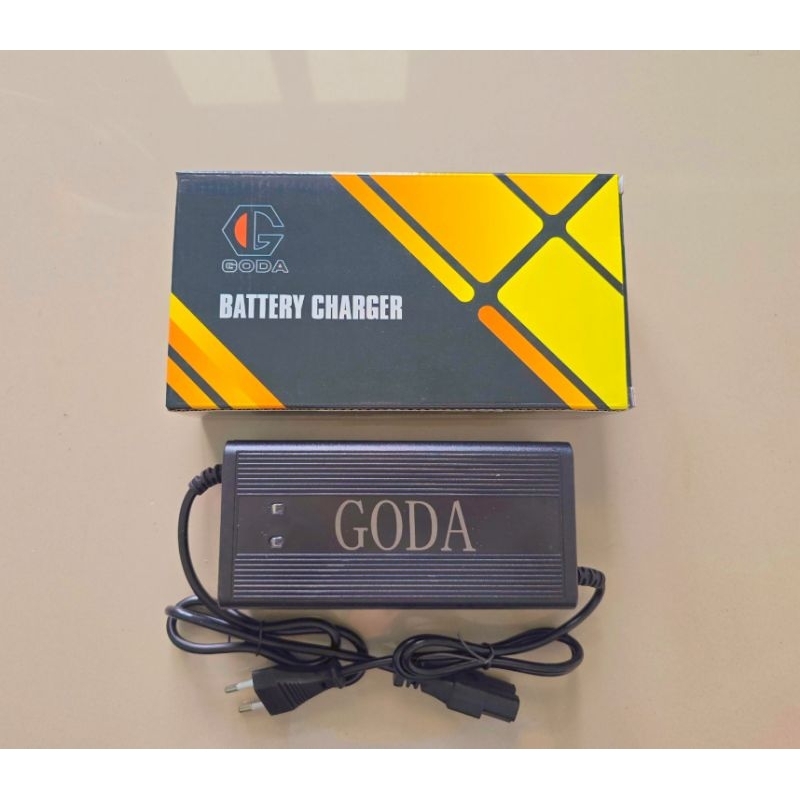 Jual Charger Original Goda Sepeda Listrik Selis 48V 12AH Universal Pacific Uwinfly Exotic Genio ...