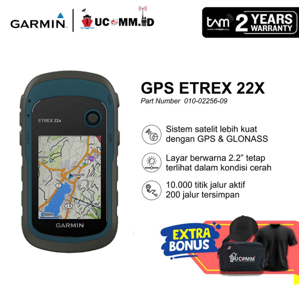 Jual Garmin Etrex 22X GPS Genggam Handheld Original Garansi Resmi TAM 2 ...