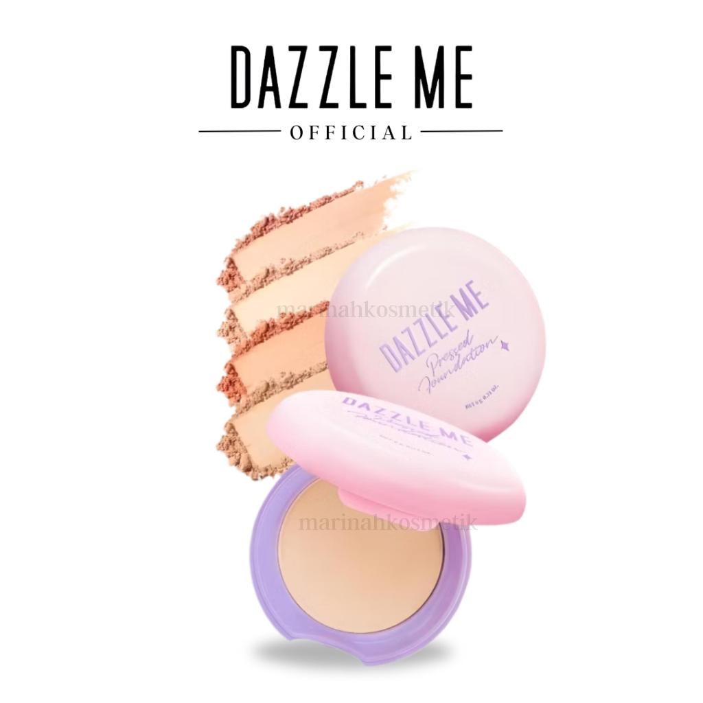 Jual DAZZLE ME🅼🅰🆁🅸🅽🅰🅷 Muse Pressed Foundation Long Lasting Matte ...