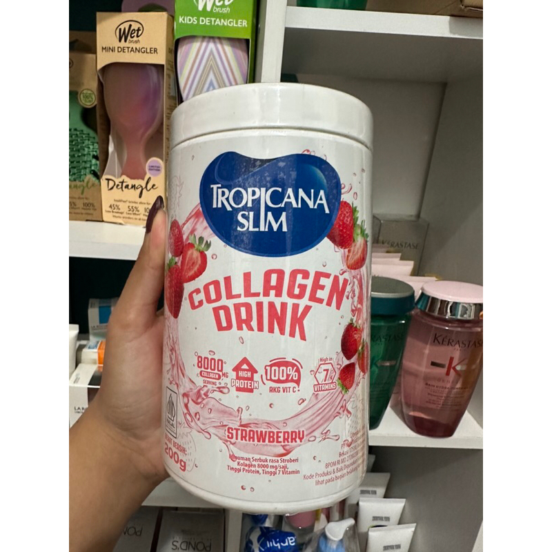 Jual Tropicana Slim Collagen Drink Strawberry 8000mg 200g | Shopee ...