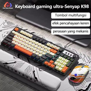 Jual TSN Keyboard K98 Gaming E-sports Jerman dengan Kabel Switch Coklat ...