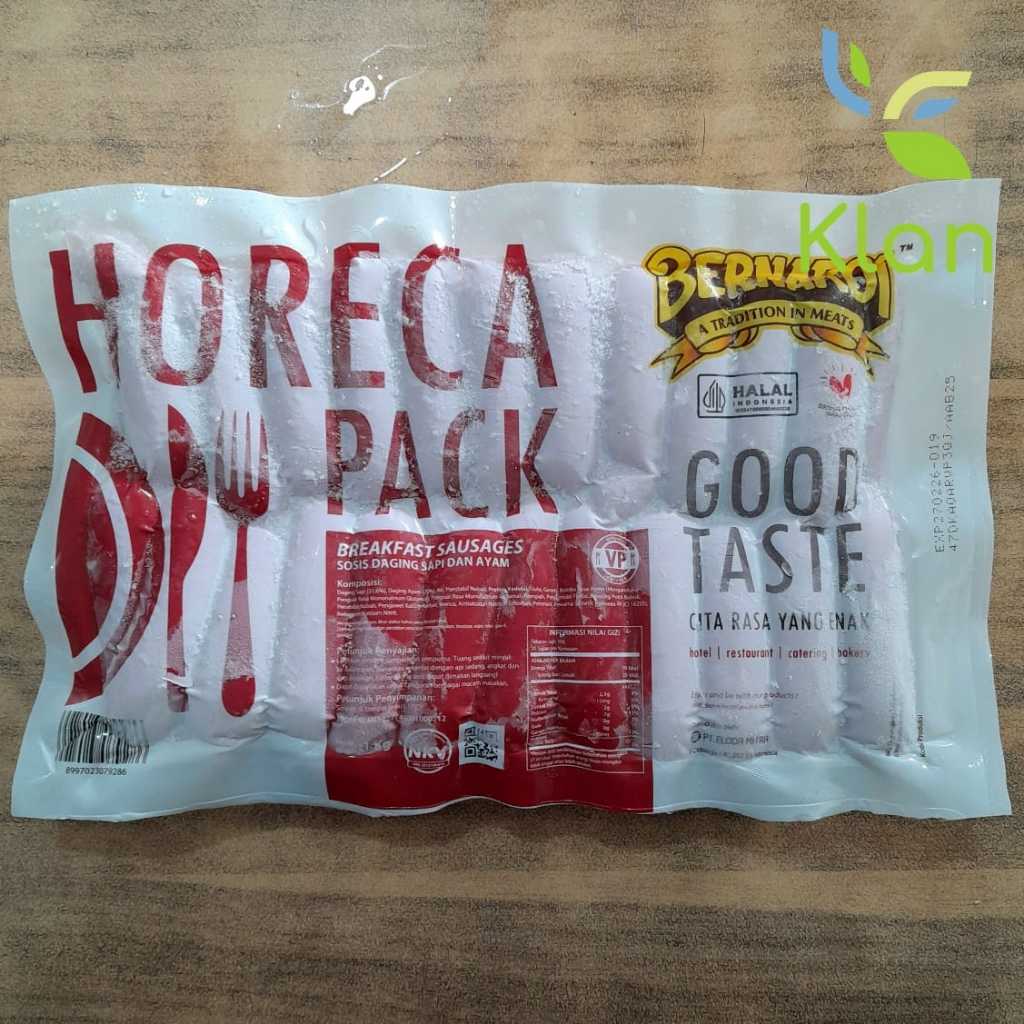 Jual BERNARDI SOSIS HORECA PACK 1KG VP DAN SAPI | Shopee Indonesia