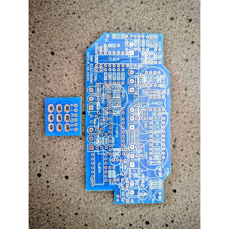 Jual Pcb preamp bass pedal. sansamp bass driver DI | Shopee Indonesia