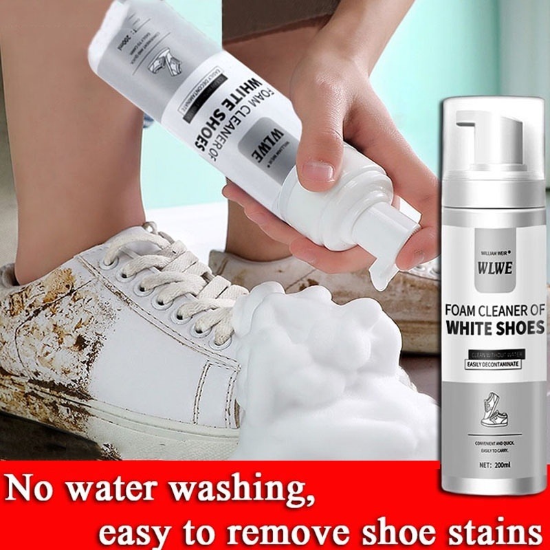 Jual white shoes cleaner sneaker foam cleaner cleaning sports shoe ...