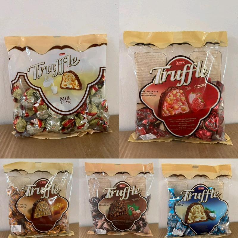 Jual Elvan Truffle Chocolate Tukey Varian Rasa Lengkap Food Snack ...