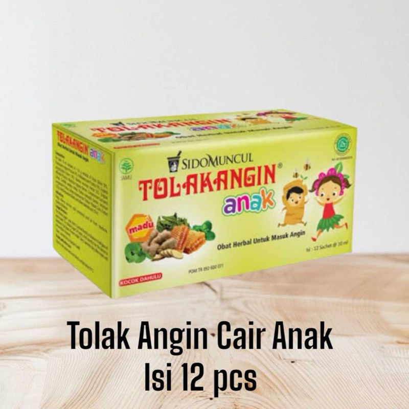 Jual Tolak Angin Anak Cair Plus Madu Anak 10 ml 12 Sachet | Shopee ...
