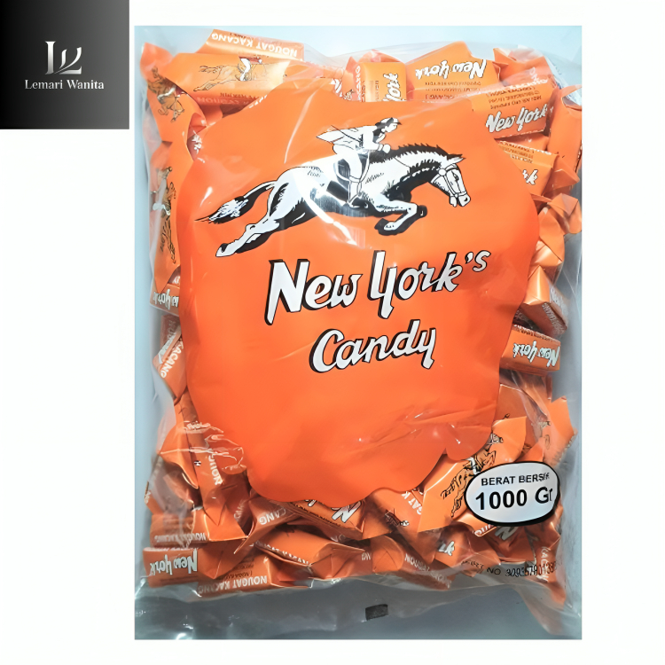 Jual Permen Susu Nougat Kacang New York isi 15pcs PALING MURAH | Shopee ...