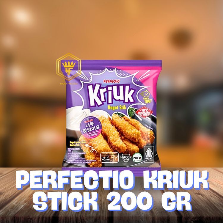 Jual PERFECTIO NUGGET KRIUK STICK 200 GR | Shopee Indonesia
