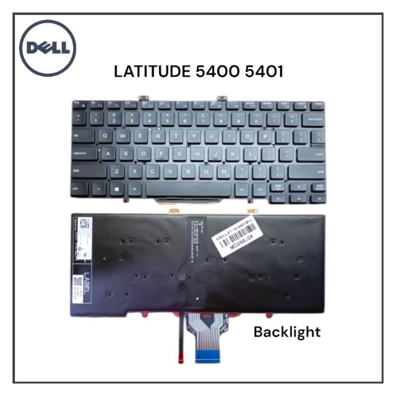 Jual KEYBOARD DELL LATITUDE 5400 5401 BACKLIGHT | Shopee Indonesia