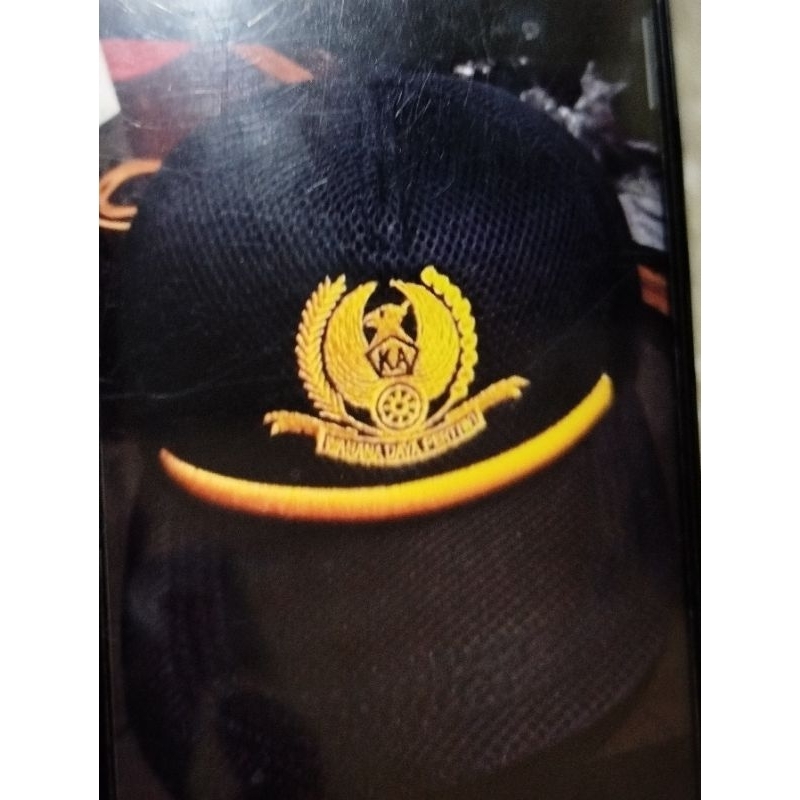 Jual TOPI LOGO KAI LENGKAP DENGAN BORDIR NAMA | Shopee Indonesia