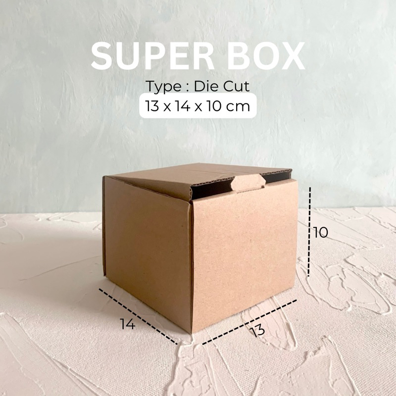 Jual Die Cut Box - 13x14x10cm / Dus Karton Packaging / Box Packaging ...