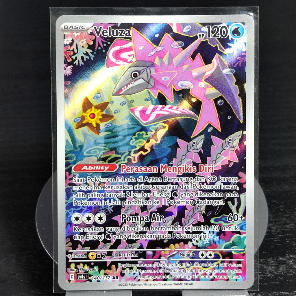 Jual Veluza AR SV4s Art Rare Kartu Pokemon TCG Indonesia ( Gratis ...