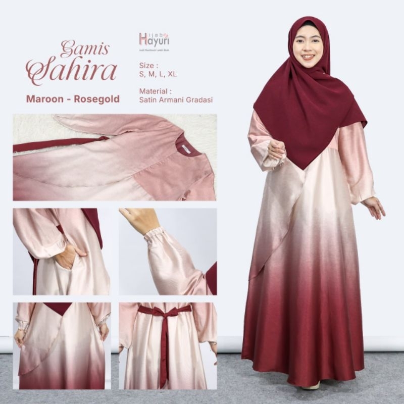 Jual 𝐆𝐀𝐌𝐈𝐒 𝐒𝐀𝐇𝐈𝐑𝐀 | 𝐆𝐀𝐌𝐈𝐒 𝟐𝟎𝟐𝟓 𝐓𝐑𝐄𝐍𝐃 𝐓𝐄𝐑𝐁𝐀𝐑𝐔 | Shopee Indonesia