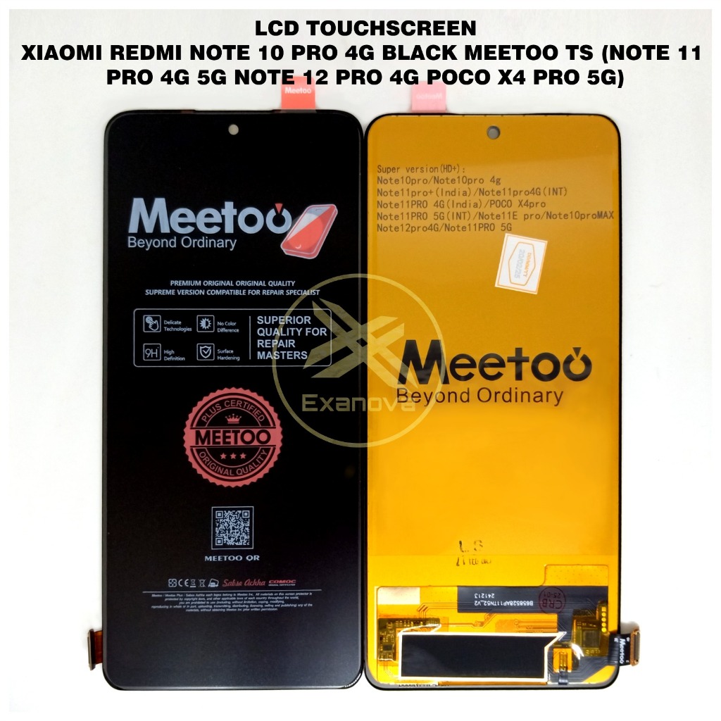 Jual LCD TOUCHSCREEN XIAOMI REDMI NOTE 10 PRO 4G TS (REDMI NOTE 11 PRO ...