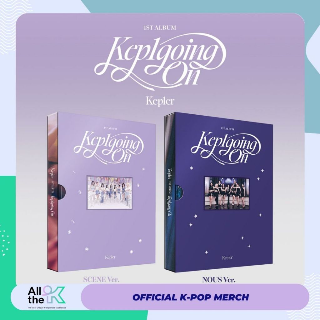 Jual [PRE ORDER] Merchandise KEP1ER - KEP1ER - KEP1GOING ON - 1ST ALBUM ...