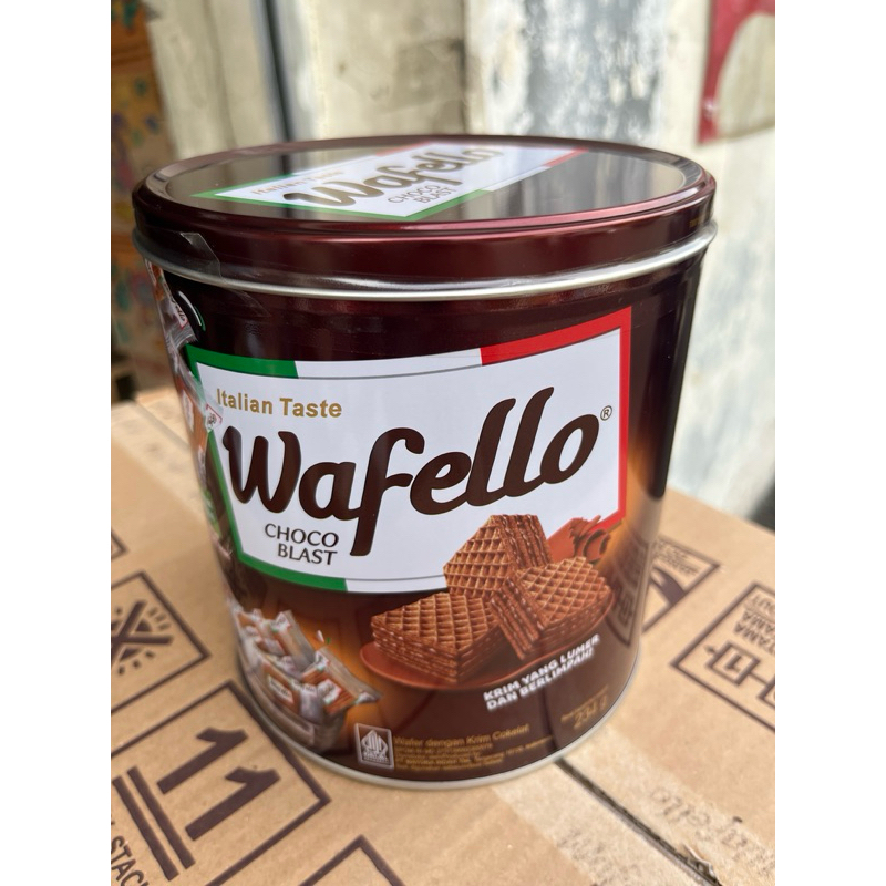 Jual Roma Wafello Coklat Kaleng 234 Gram | Shopee Indonesia