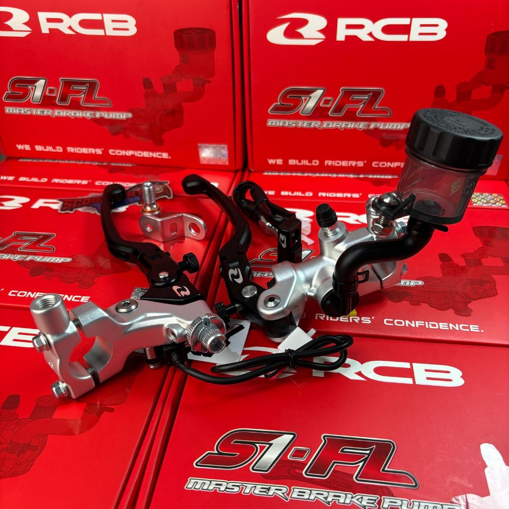 Jual Paket Master Rem RCB Radial S1 FL Facelift Kopling S2 Clutch Perch ...