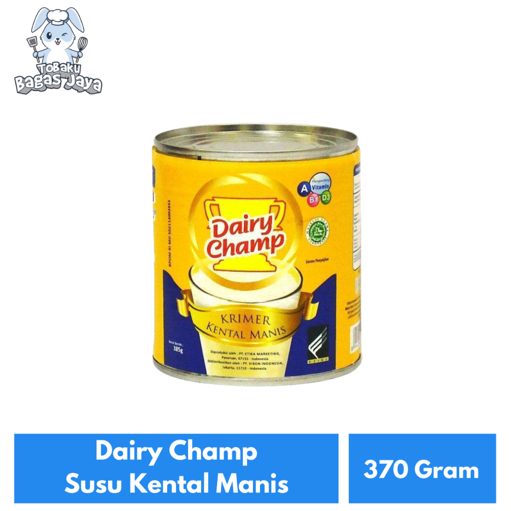 Jual Susu Kental Manis Dairy Champ 370 Gram | Shopee Indonesia