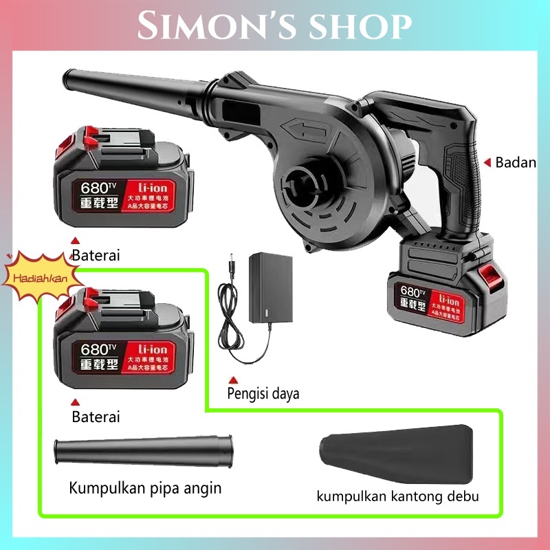 Jual Mesin Blower Angin 998VF 2 In 1/Blower Angin/Blower Portable ...