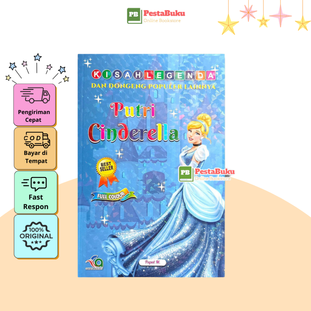 Jual Buku Cerita Kisah Legenda Putri Cinderella dan Dongeng Lainnya ...