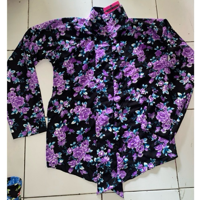 Jual surjan kembang sorjan bunga tradisional istimewa ungu | Shopee ...