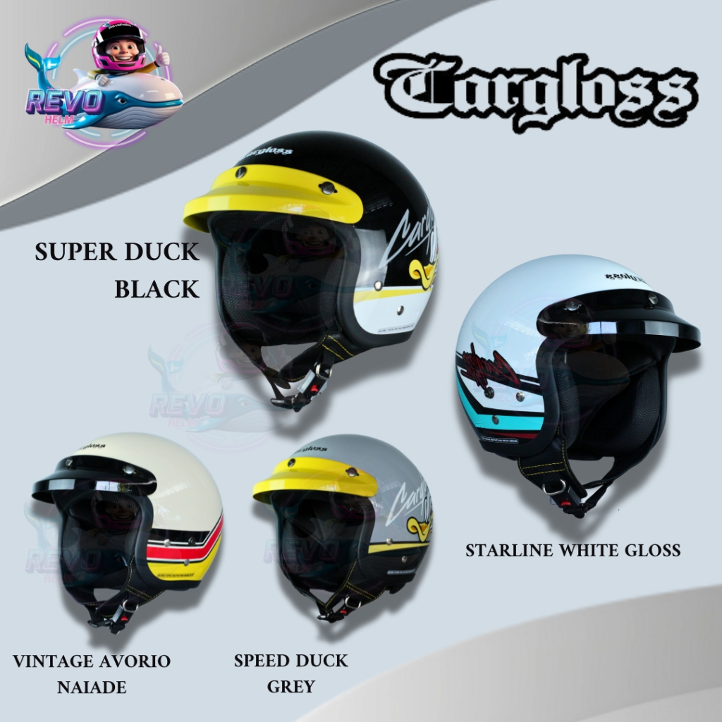 Jual HELM CARGLOSS CFM SPEED DEEP BLACK - CARGLOSS CFM MOTIF ( PACKING ...