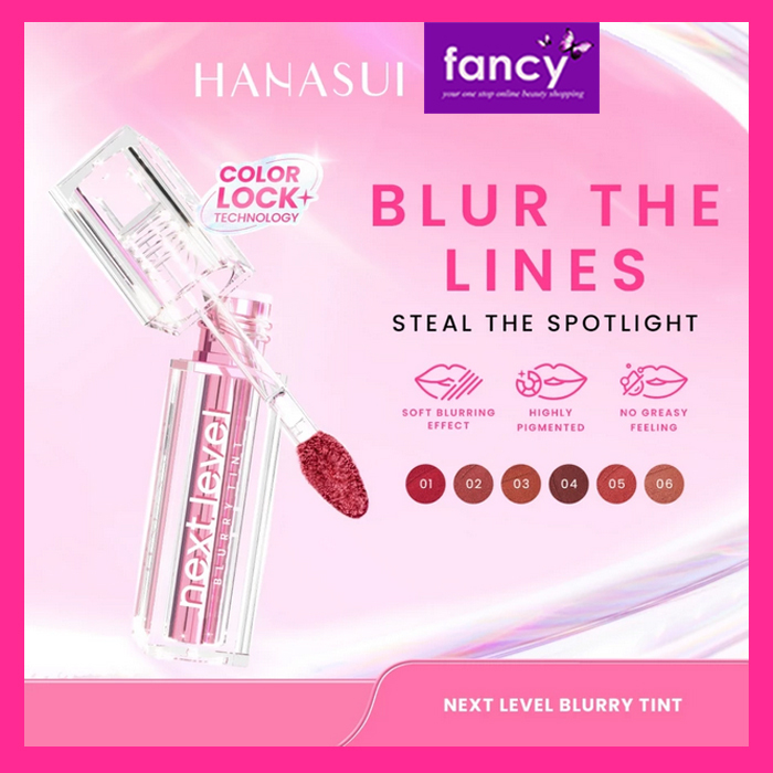 Jual Hanasui Next Level BLURRY TINT | Lip Tint Watery To Blur ...