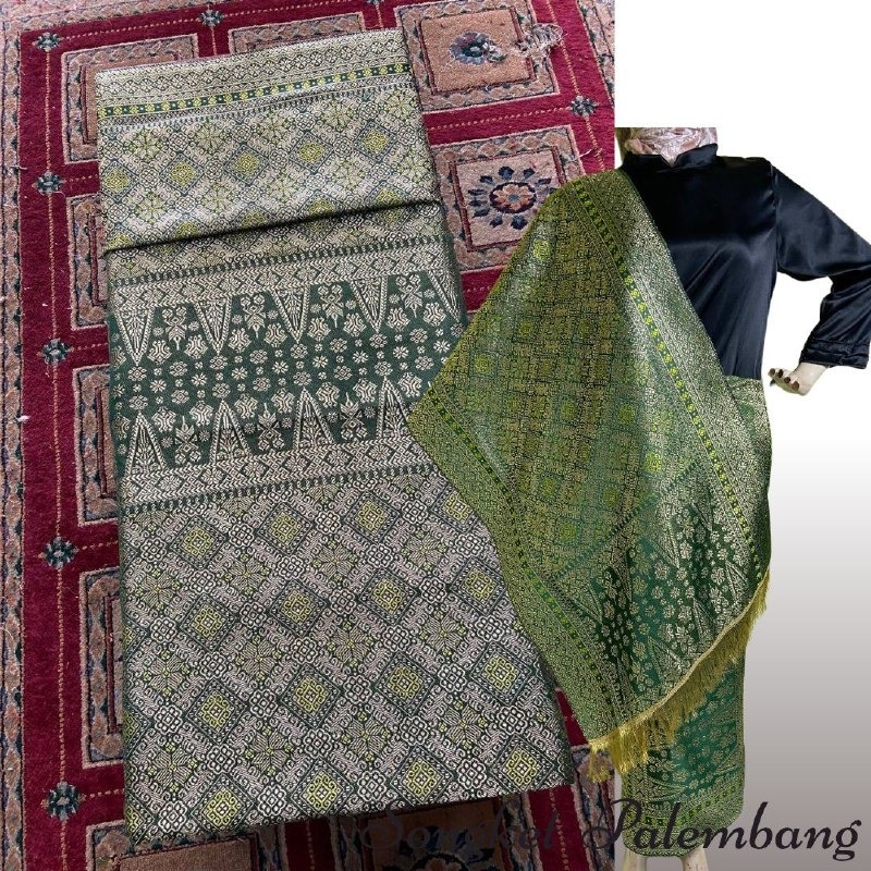 Jual Kiagus Songket - Songket Lepus Rakam Khas Palembang Berbagai Macam Warna Dan Motif | Shopee ...