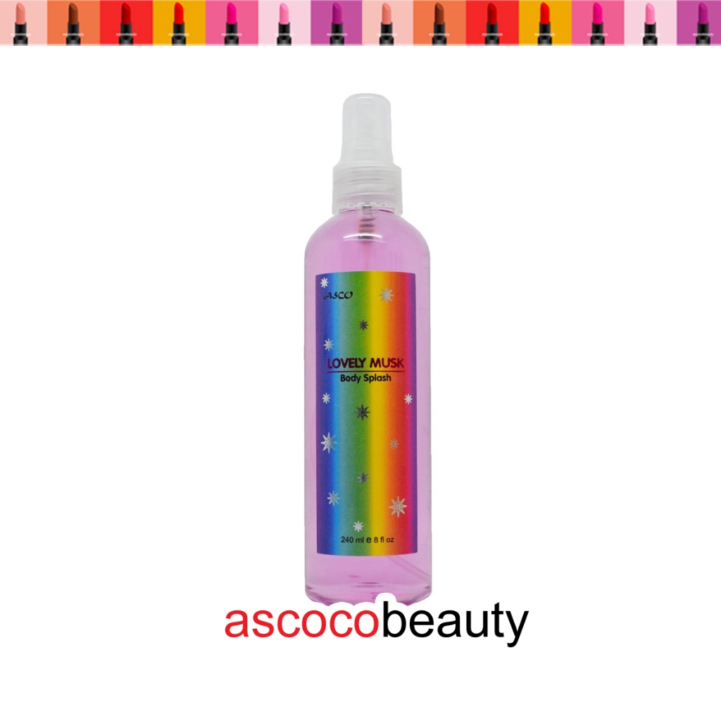 Jual ASCO Body Mist | Lovely Musk - Body Splash 240ml | Shopee Indonesia