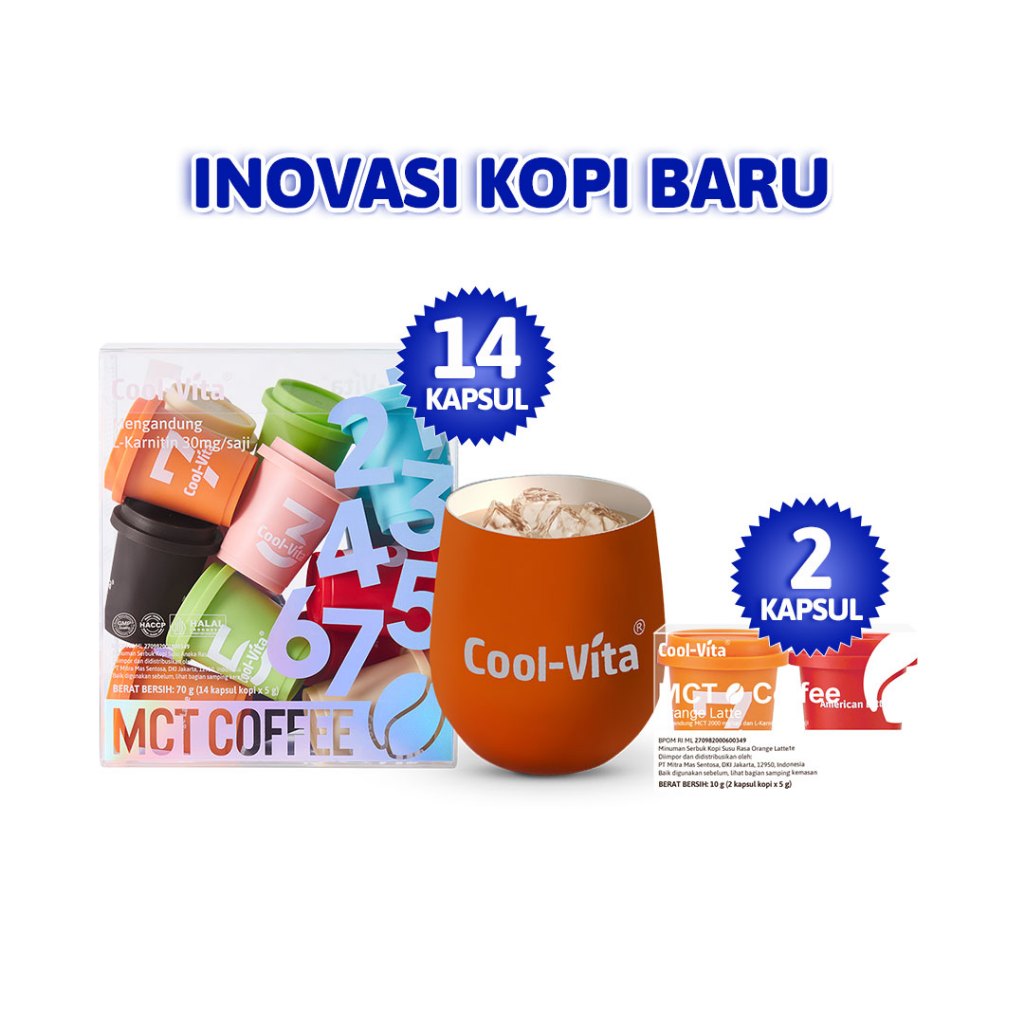 Jual [BIG BOX + GELAS BERUBAH WARNA + 2 Cups Varian Random] Coolvita ...