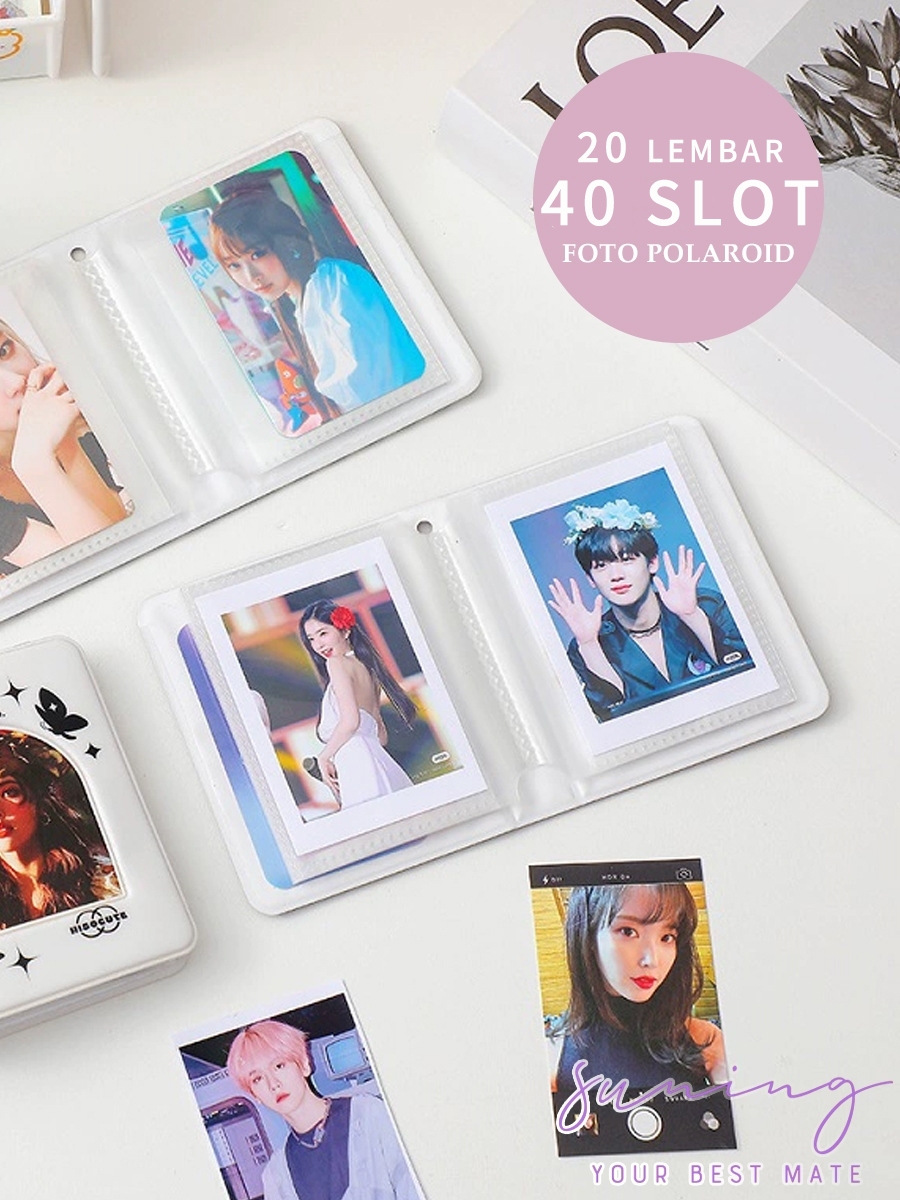 Jual Photo Album Card Polaroid Album Foto Mini 3 inch Lucu Estetik ...